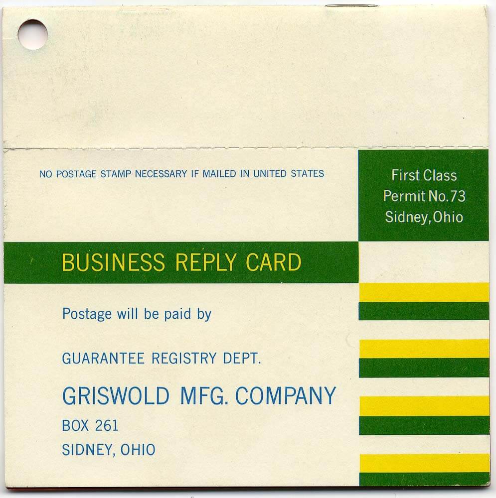 Griswold Symbol, designed by Peter Muller-Munk - the most beautiful ...