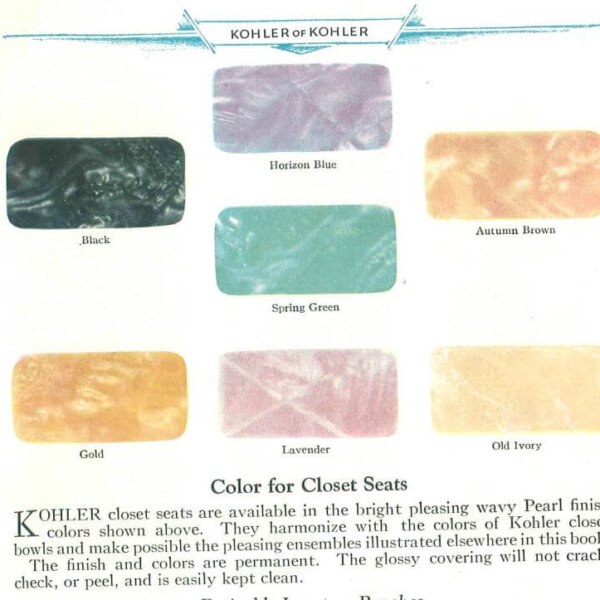 The first colors for bathroom fixtures - Kohler introduces sink, tub ...