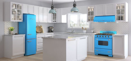 30" retro style convection gas ranges - 4 colors - now available from ...
